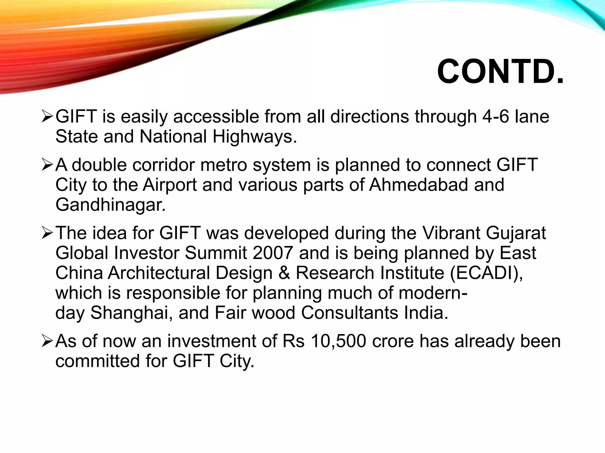 Gujarat international finance tech city | PPTX