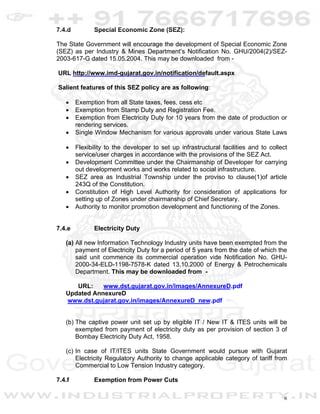 Gujarat IT policy 2006-2011 | PDF