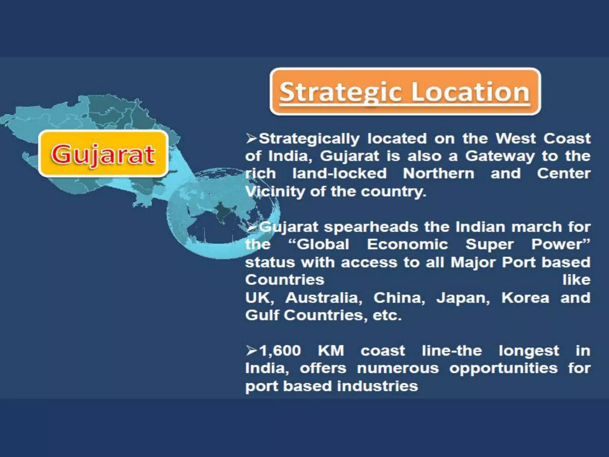 MANUFACTURING SECTOR IN GUJARAT AND IT'S FEATURES | PPT