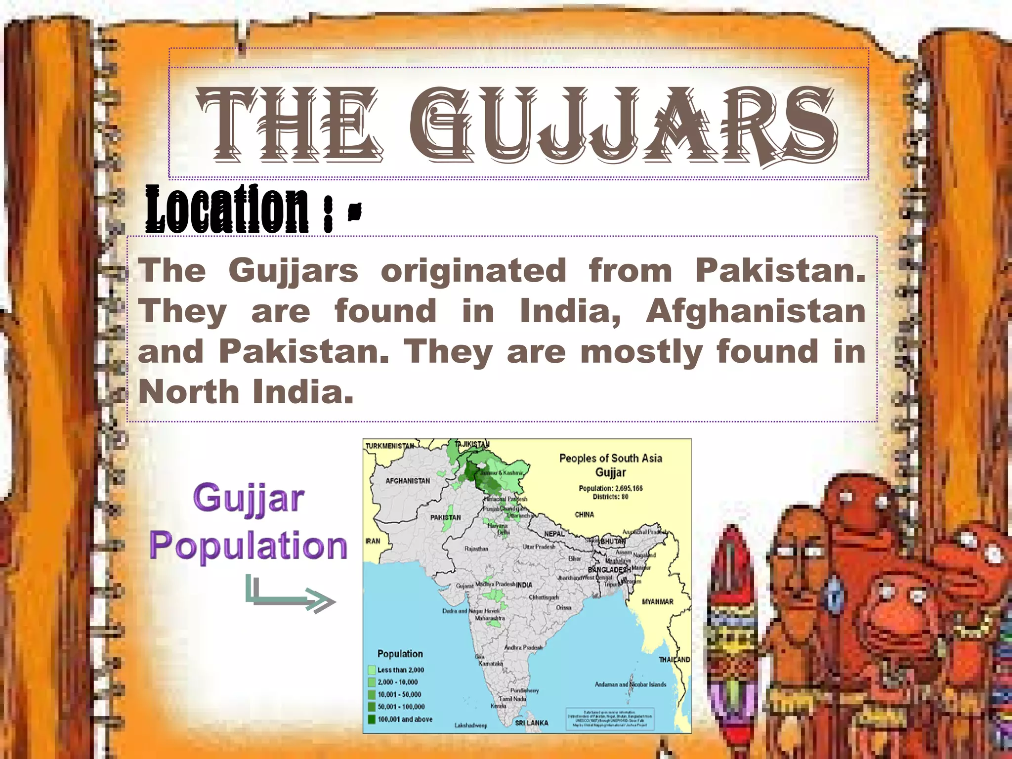 Gujjars, khokars and bhattis - By Jnanam Shah | PPT