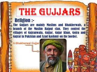Gujjars, khokars and bhattis - By Jnanam Shah | PPT | Women\'s Clothing ...