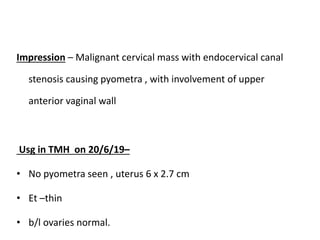 gulabo_devi_ca_cervix_finalll.pptxbbvvdff | PPT