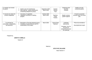 gulayan sa paaralan grade 5 action plan.docx