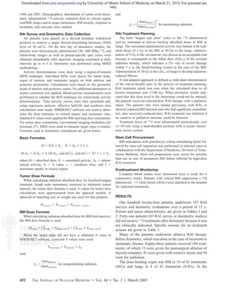 Dosimetry-guided i-131 treatment | PDF