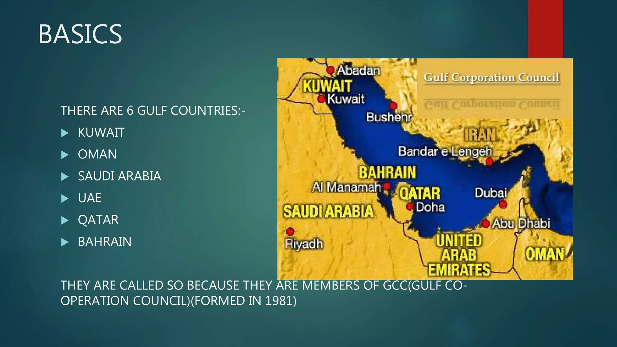 Gulf countries | PPTX