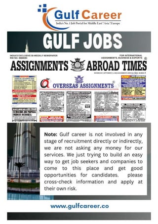 gulf job vacancies | PDF