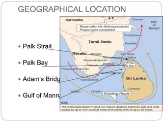 Gulf Of Mannar Map