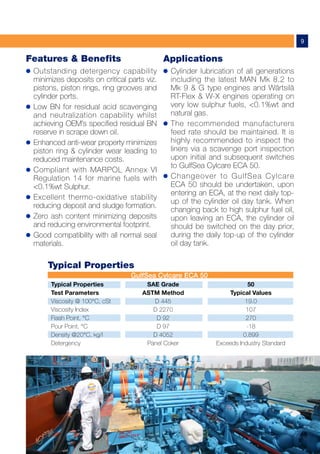 Gulf Oil Marine - Brief on ECA Operations | PDF