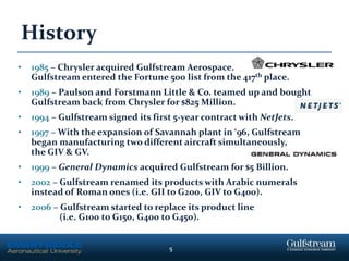 Gulfstream Aerospace | PPTX