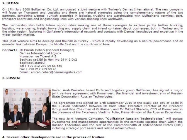 Gulftainer Sharjah Introduction | PPT