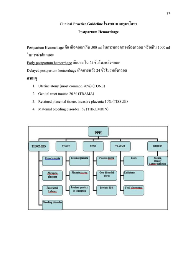 Gulidline patient obestetic รพ.พุทธโสธร | PDF