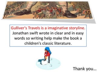 Guliver's travels as a children's literature | PPTX