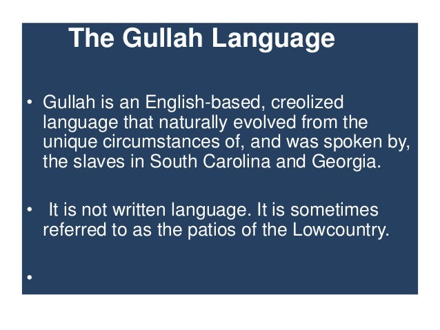 Gullah