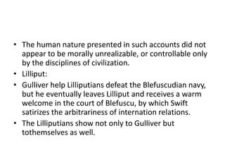 Gullliver Travels: Swift | PPT