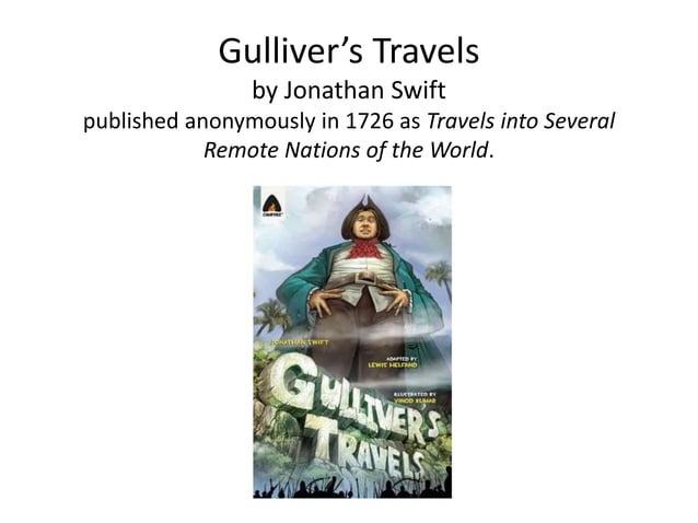 Gulliver's Travels | PPTX | Humor and Satire | Pop Culture