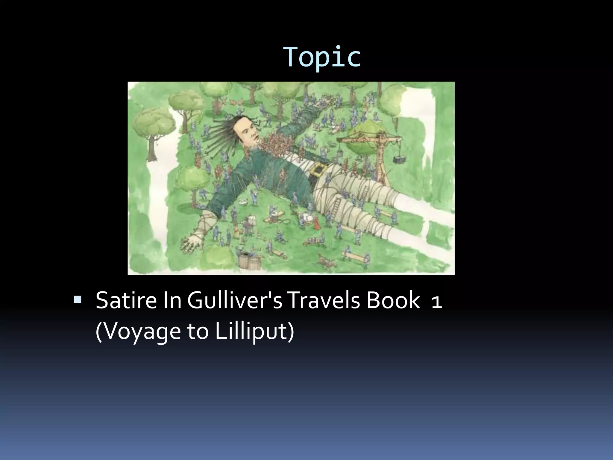 Gulliver's travels | PPTX