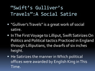 Gulliver's travels | PPTX