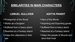 Gulliver's travels and jajantaram mamantaram | PPT