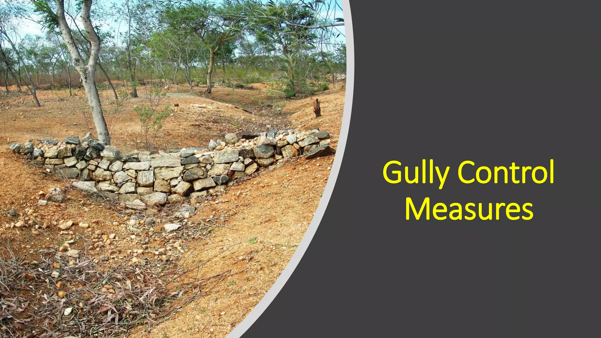 Gully classification and its contol measures | PDF | Landscaping | Home ...