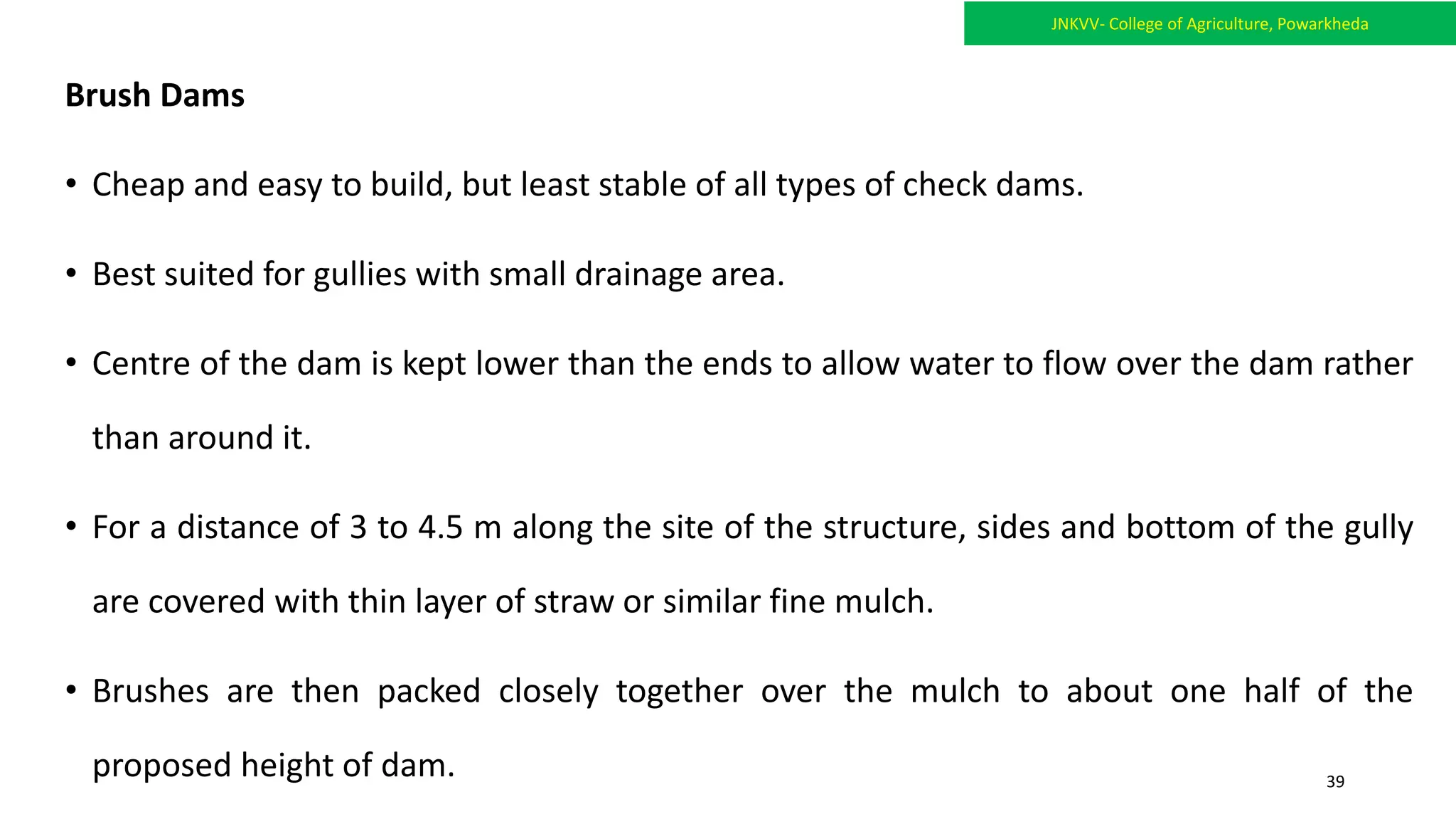 Gully classification and its contol measures | PDF