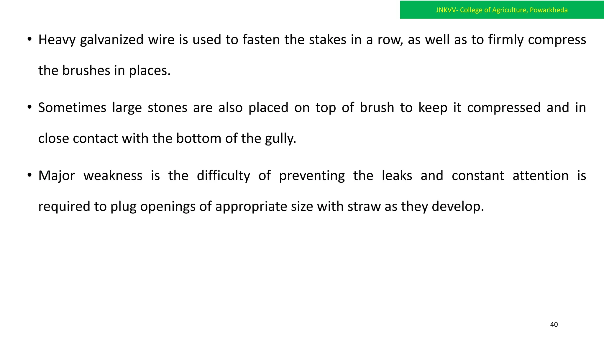 Gully classification and its contol measures | PDF