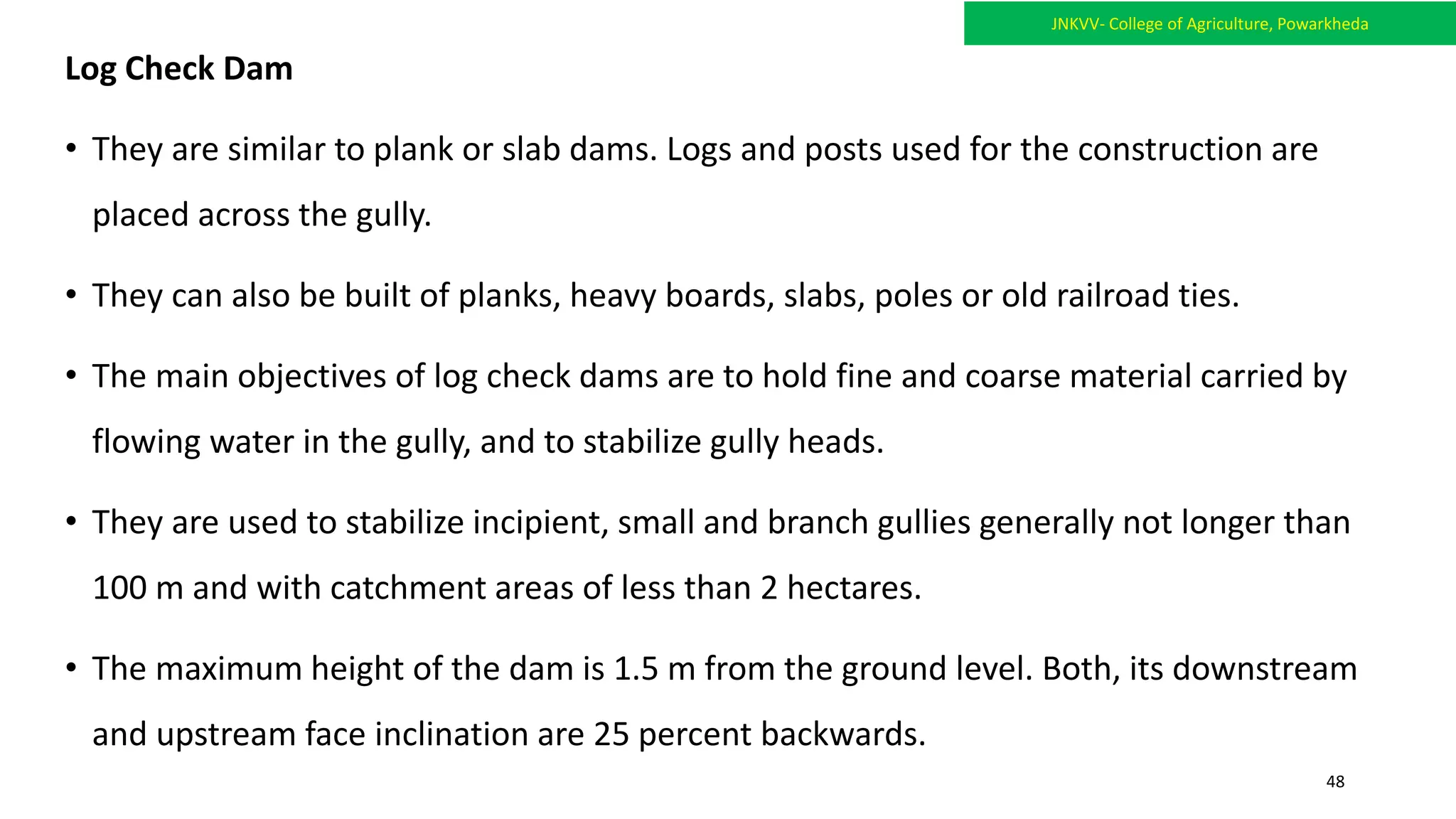 Gully classification and its contol measures | PDF