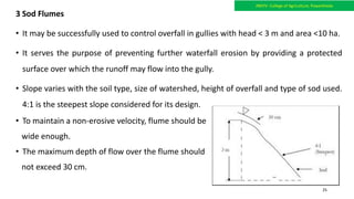 Gully classification and its contol measures | PPT