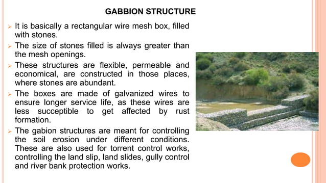 Gully Control Structures.pptx | Civil Engineering Industry | Industries