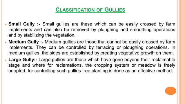 Gully Erosion.pptx | Geography | Science