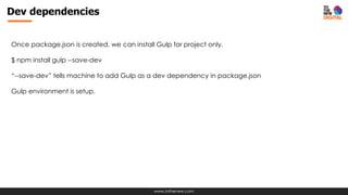 Gulp - The Streaming Build System | PPT