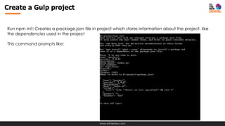 Gulp - The Streaming Build System | PPT | Free Download