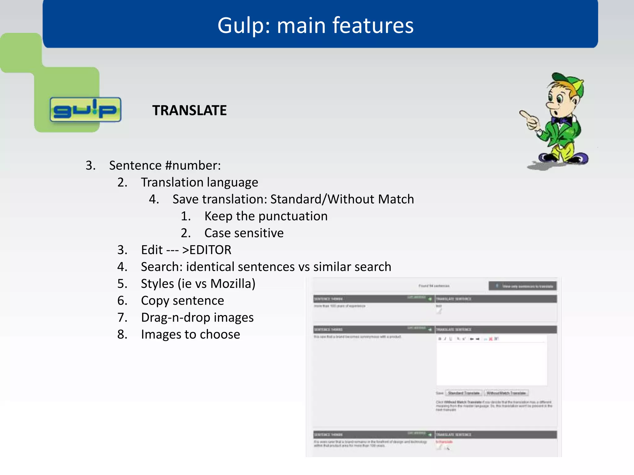 Gulp advanced documents management system | PPTX