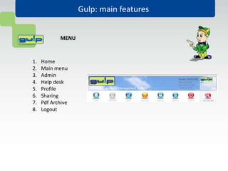 Gulp advanced documents management system | PPTX