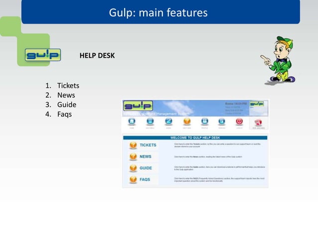 Gulp advanced documents management system | PPTX
