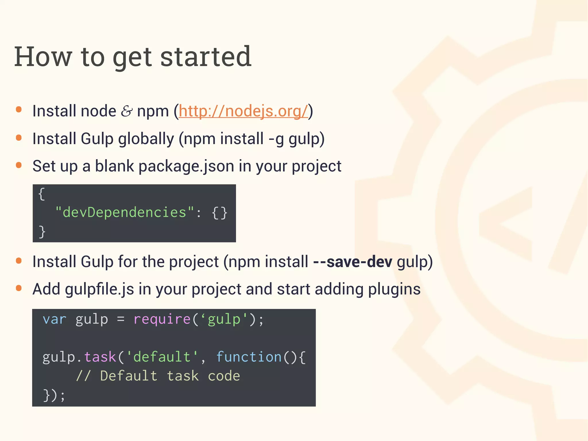 Gulp Your Build Process Will Thank You Ppt