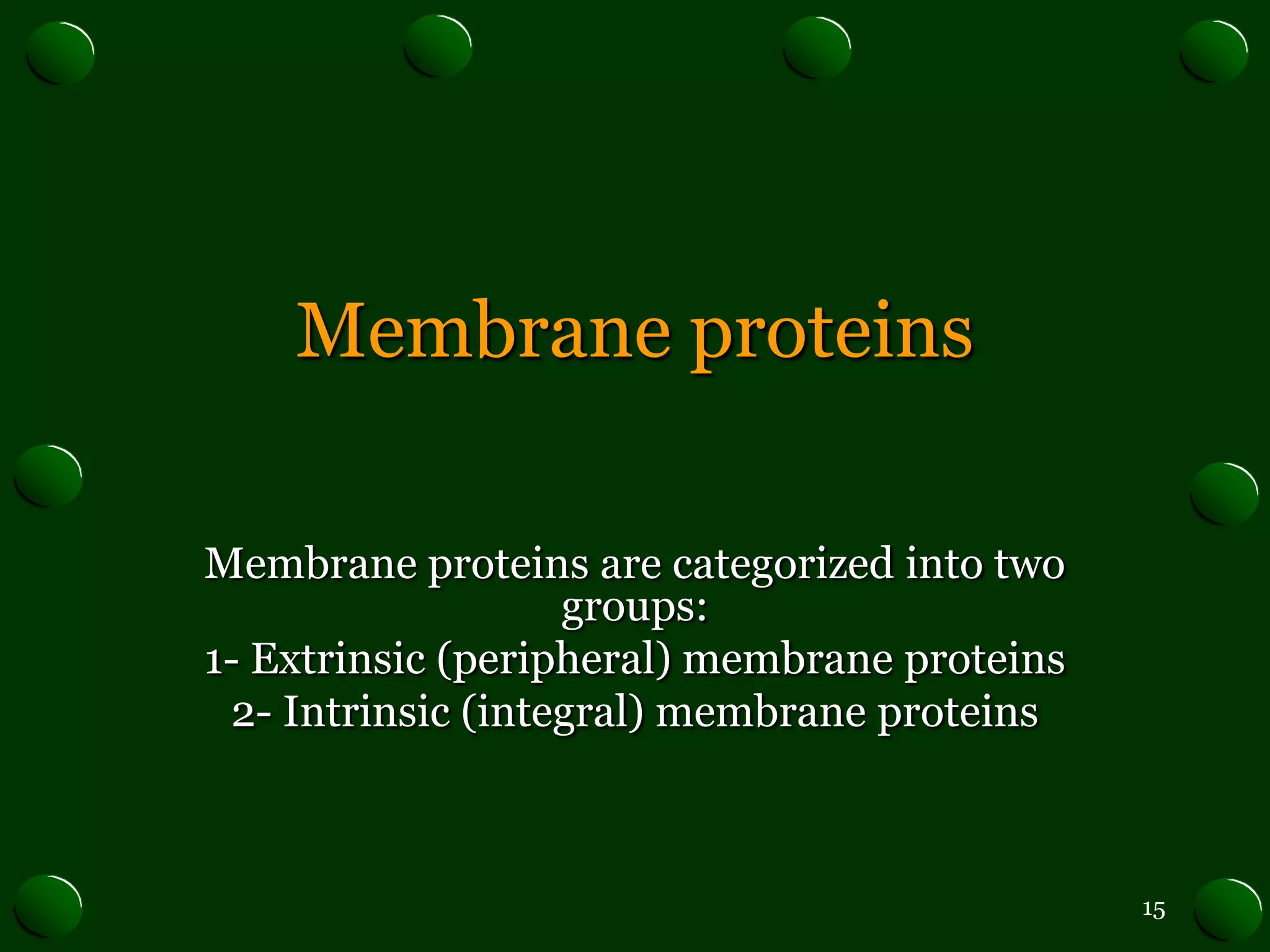 Plasma/Cell Membrane | PPTX