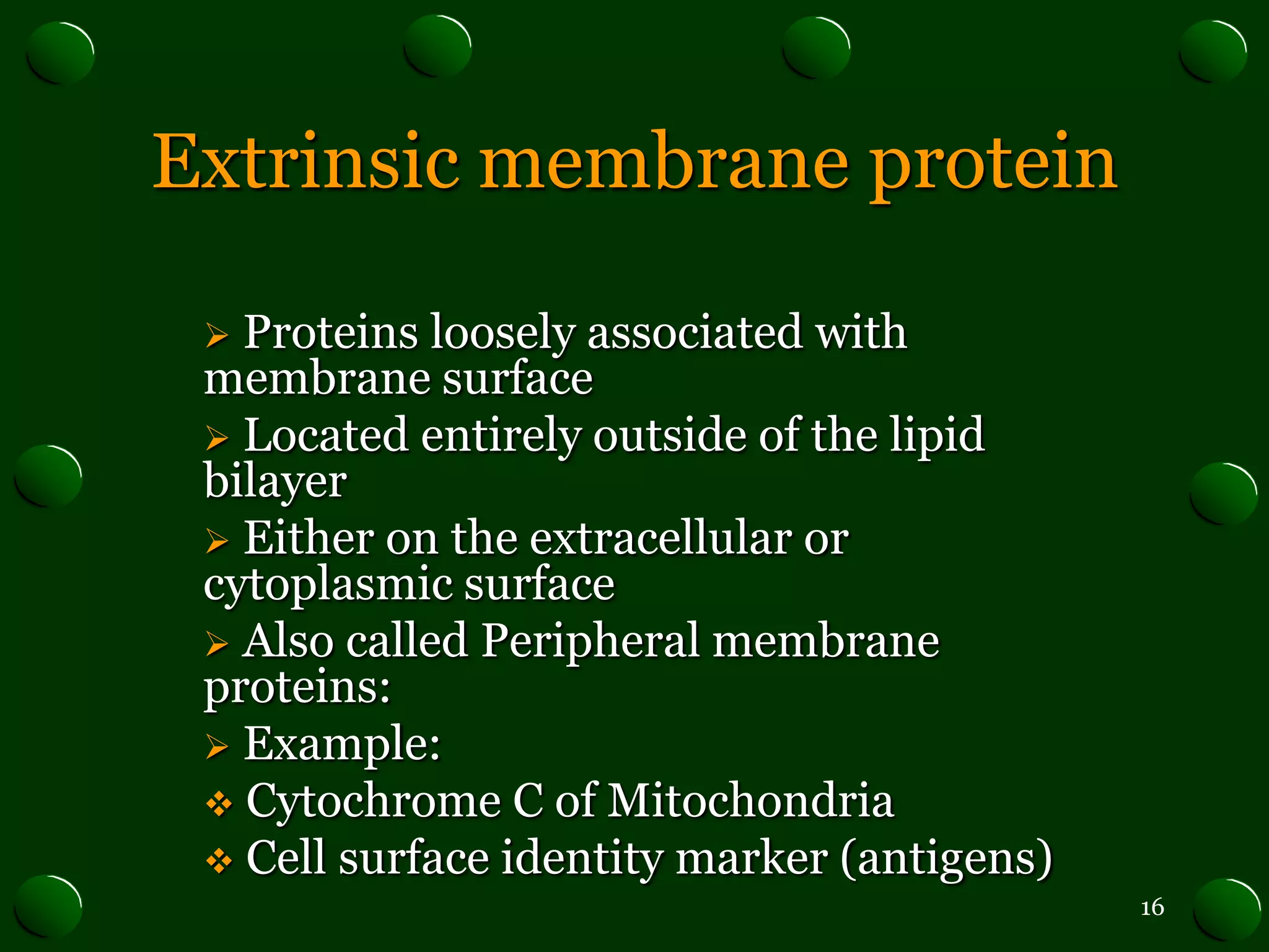plasma membrane and its receptors in full detail biochemistry | PPT