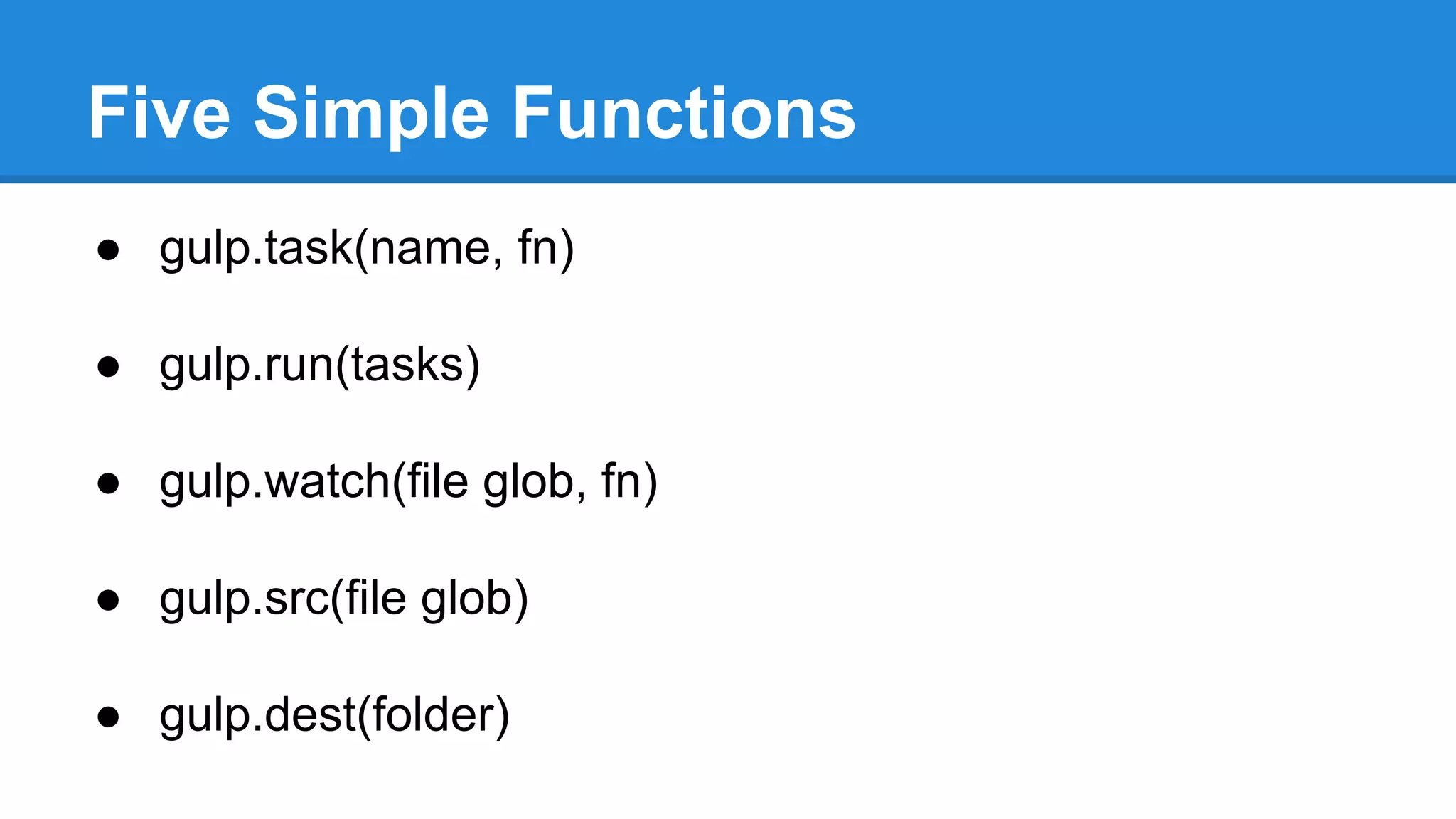 Gulp presentation | PDF