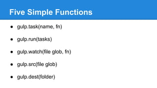 Gulp presentation | PDF