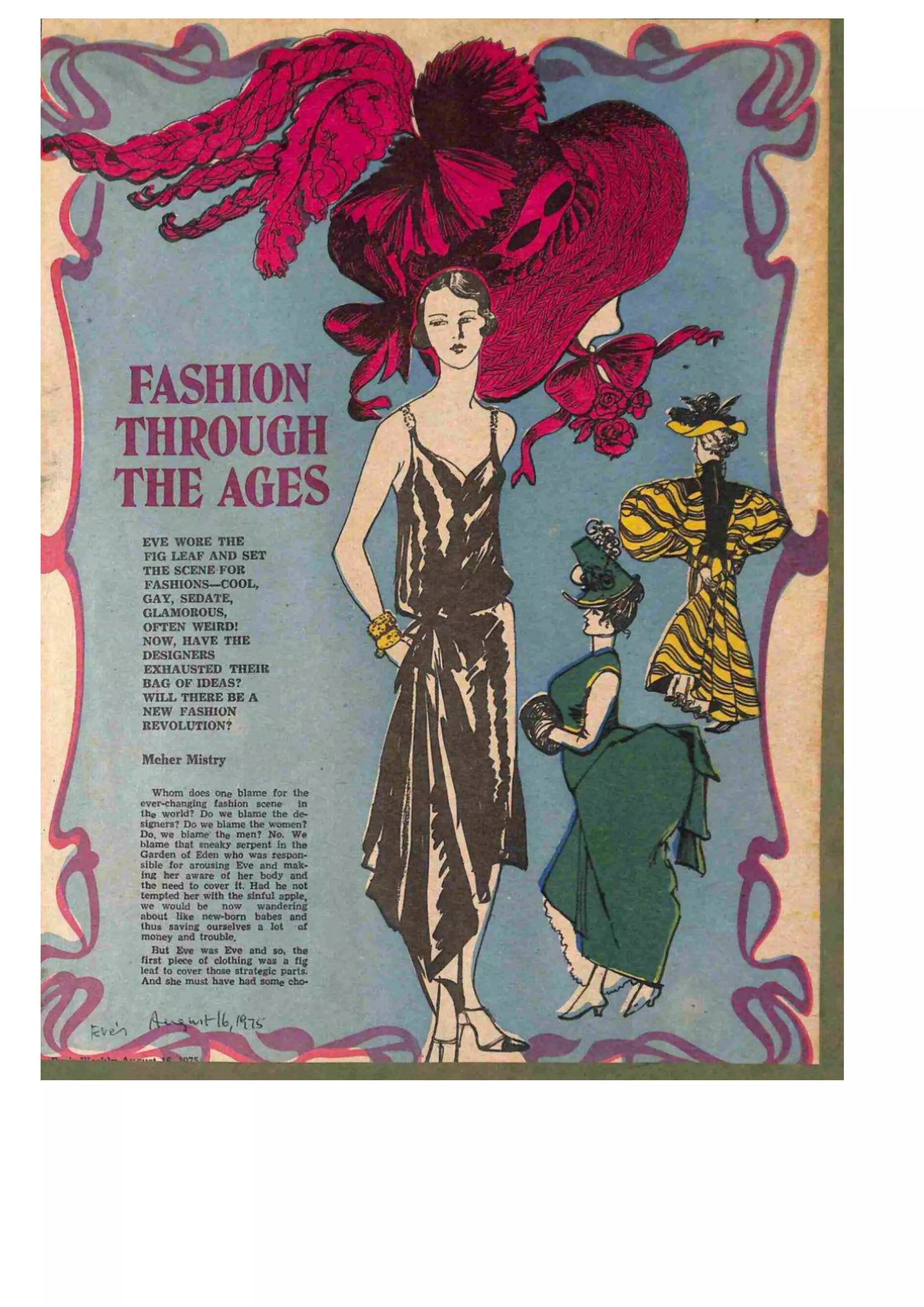 Reminscing the Gulshan Ewing/Eve's Weekly Era | PDF