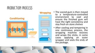 Production, types and benefits of chewing gum. Produkcja, typy i ...