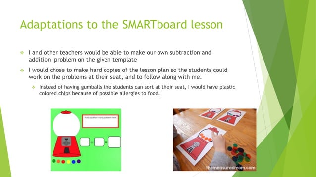 Gumball math: SMARTBoard lesson plan | PPTX