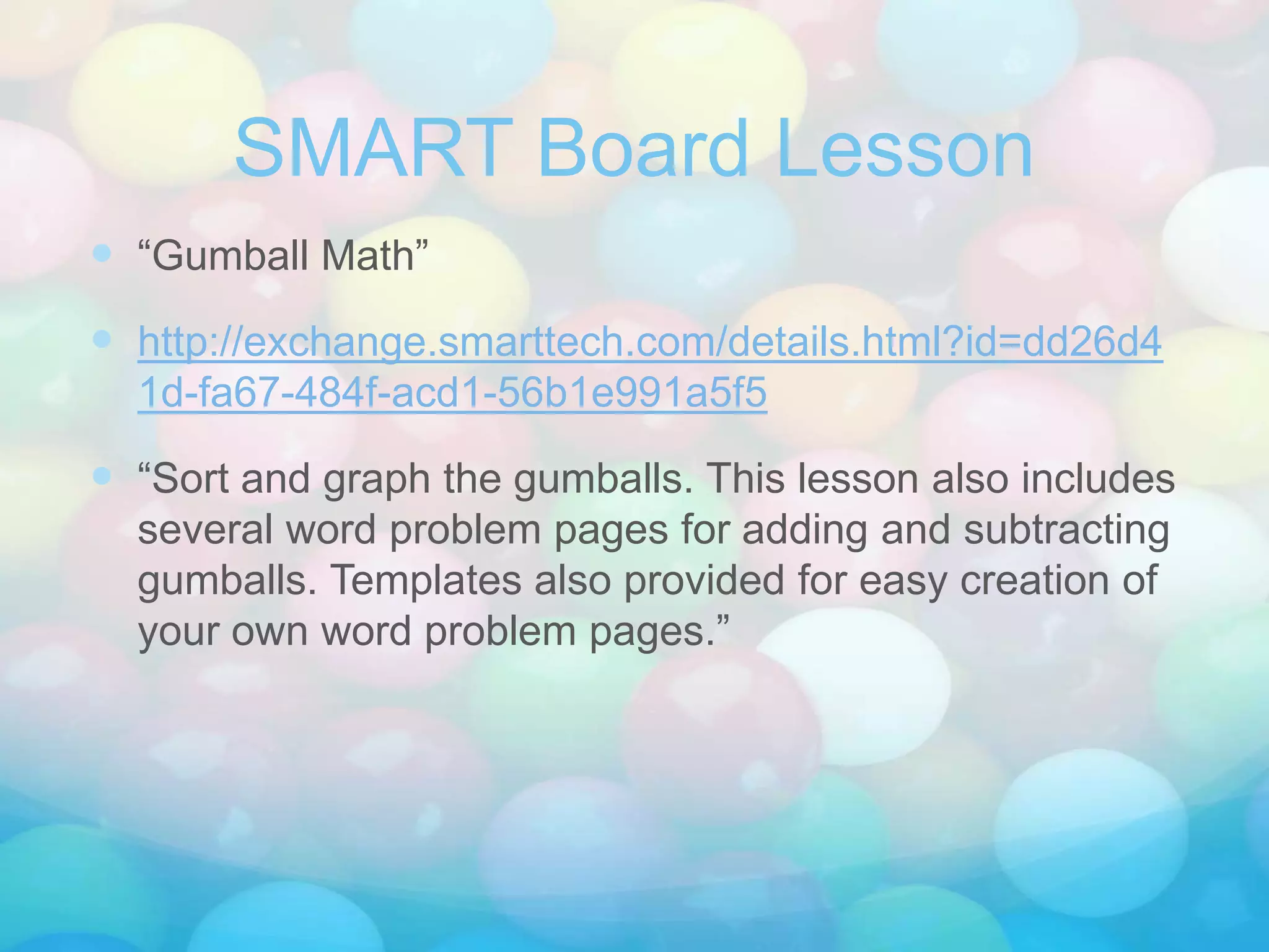 Gumball math | PPT