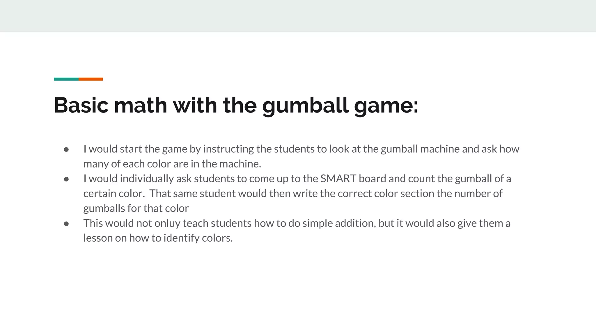 Gumball math | PPTX