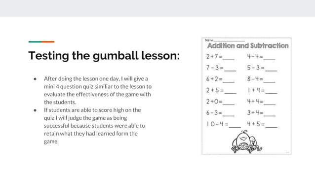 Gumball math | PPT