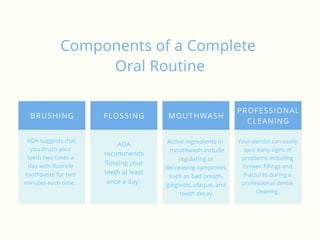 Oral Health Guide | PDF | Oral care | Personal Care