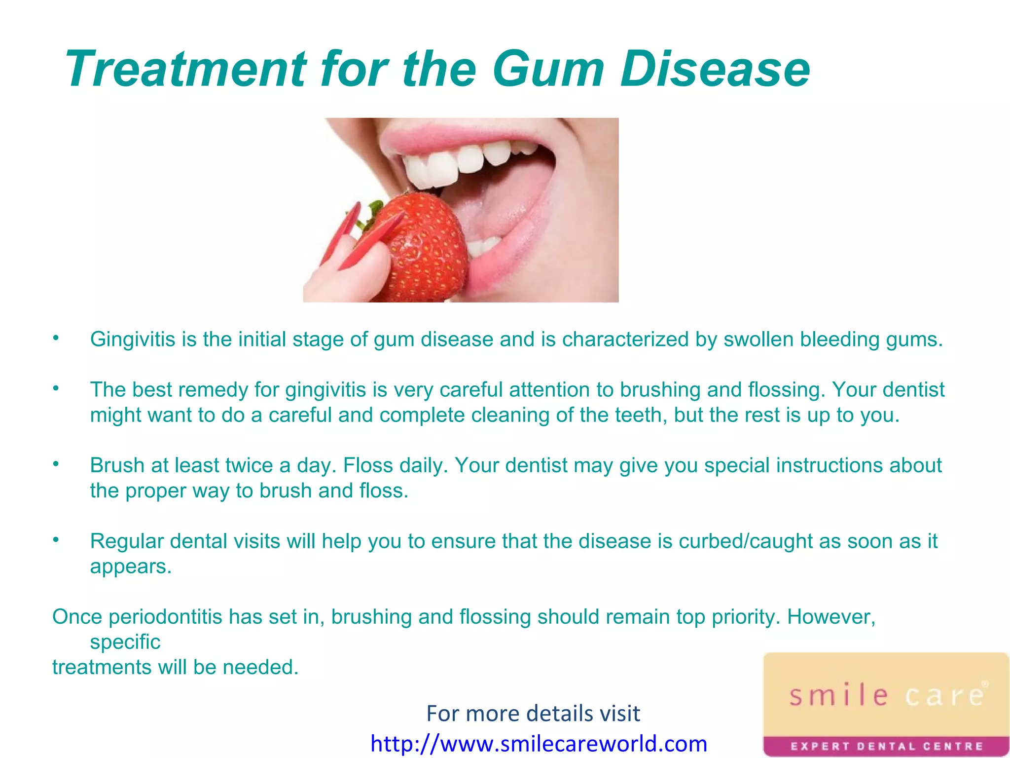 Gum disease treatment | PPT
