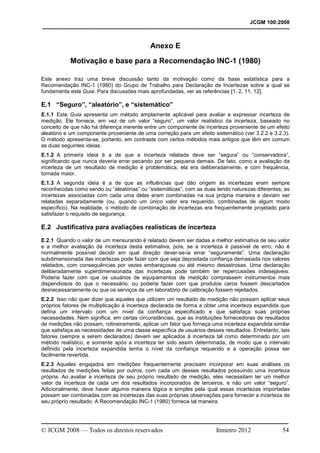 Avaliação de dados de medição: Guia para a expressão de incerteza de ...