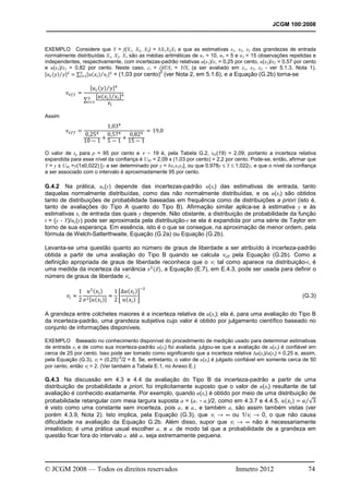 Avaliação de dados de medição: Guia para a expressão de incerteza de ...