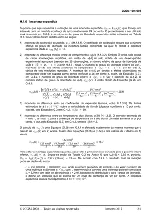 Avaliação de dados de medição: Guia para a expressão de incerteza de ...